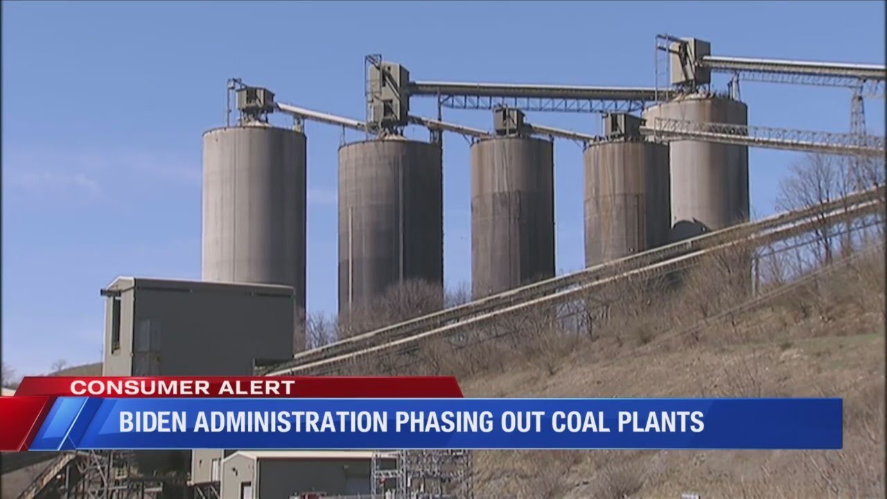 Biden Administration phasing out coal plants - YouTube