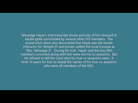 Talmadge Hayer's Confession - YouTube