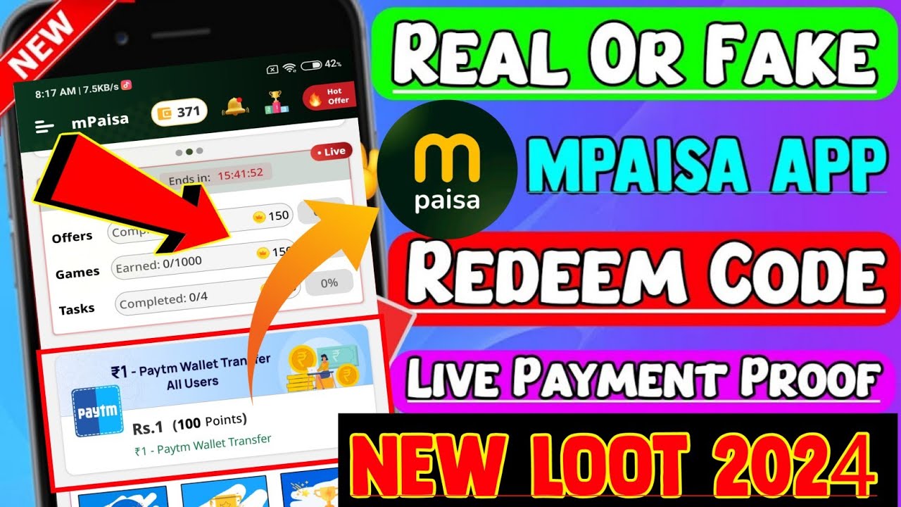mPaisa App Earn Money 2024 | mPaisa App Se Paise Kaise Kamaye 2024 ...