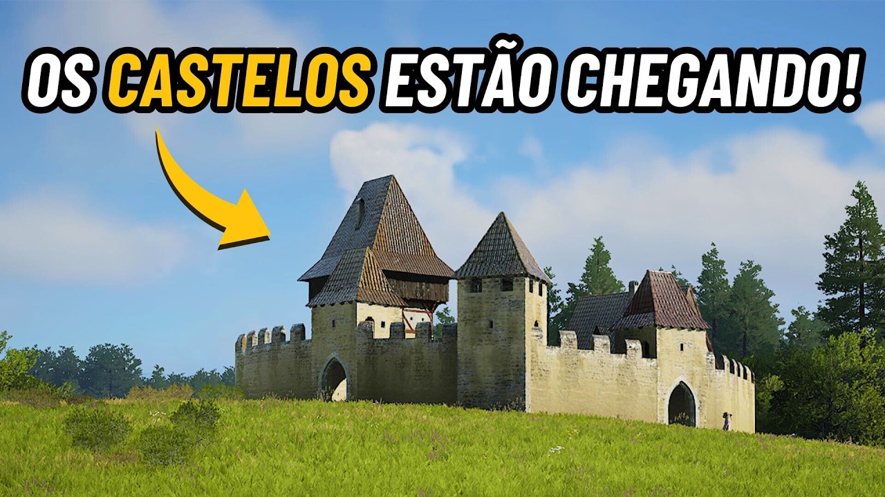 MANOR LORDS - Os CASTELOS ESTÃO CHEGANDO! Essa talvez seja a MAIOR ...