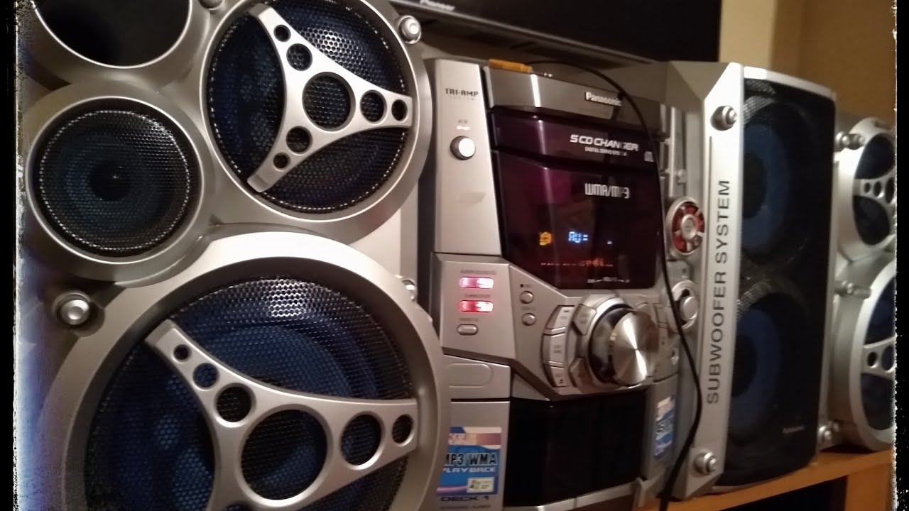 estereo Panasonic - YouTube