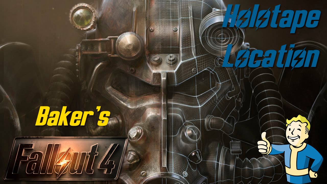 Fallout 4 - Baker's holotape location - YouTube