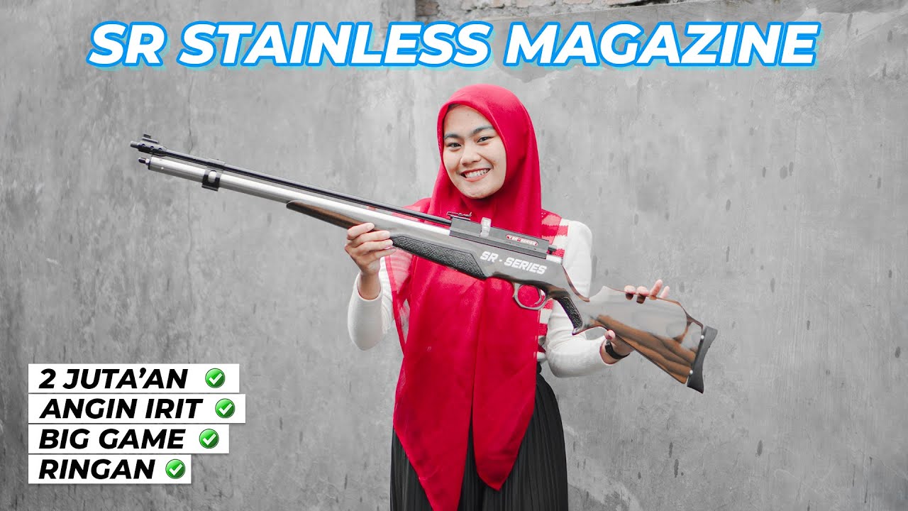 [ULAS TUNTAS] REKOMENDASI BIG GAME BER MAGAZINE!!! SR STAINLESS MAGAZINE!!! - YouTube