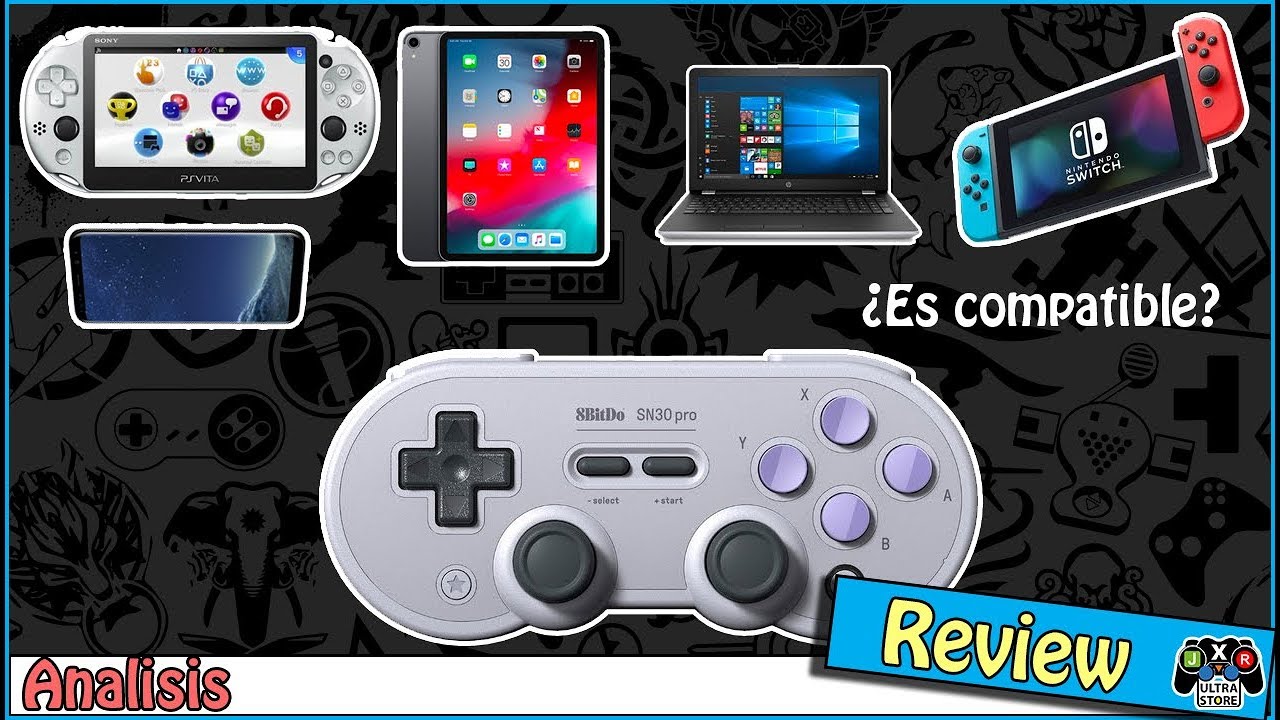 Control 8Bitdo Nintendo Switch Ed SNES - Super Nintendo ¿Es Tan Bueno ...