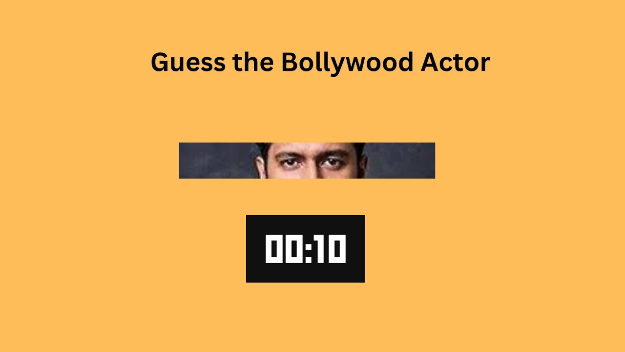 Guess The Bollywood Actor | Bollywood Celebrity Quiz | Stories ...