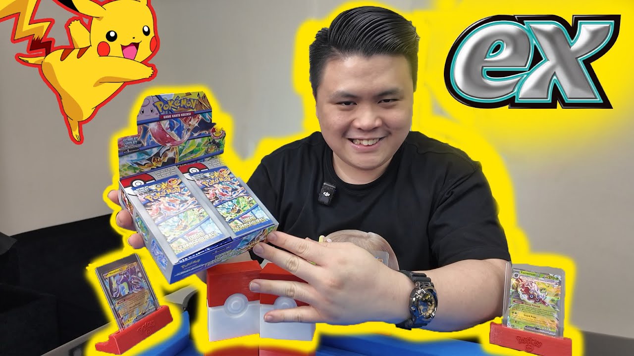 UNBOXING Pokemon TCG Indonesia EPISODE 02 : Topeng Transfigurasi | IRL ...