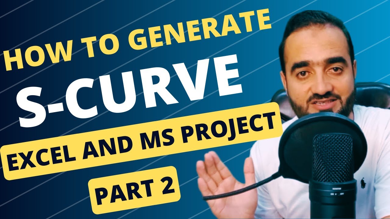 How To Create S Curve In Excel How To Create S Curve In Ms Project S Curve In Excel Part 2 4588