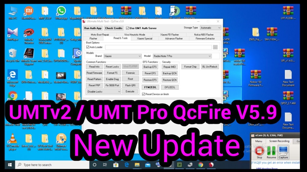 UMTv2 / UMT Pro QcFire V5.9 New Update Latest Version Setup | Umt Pro ...