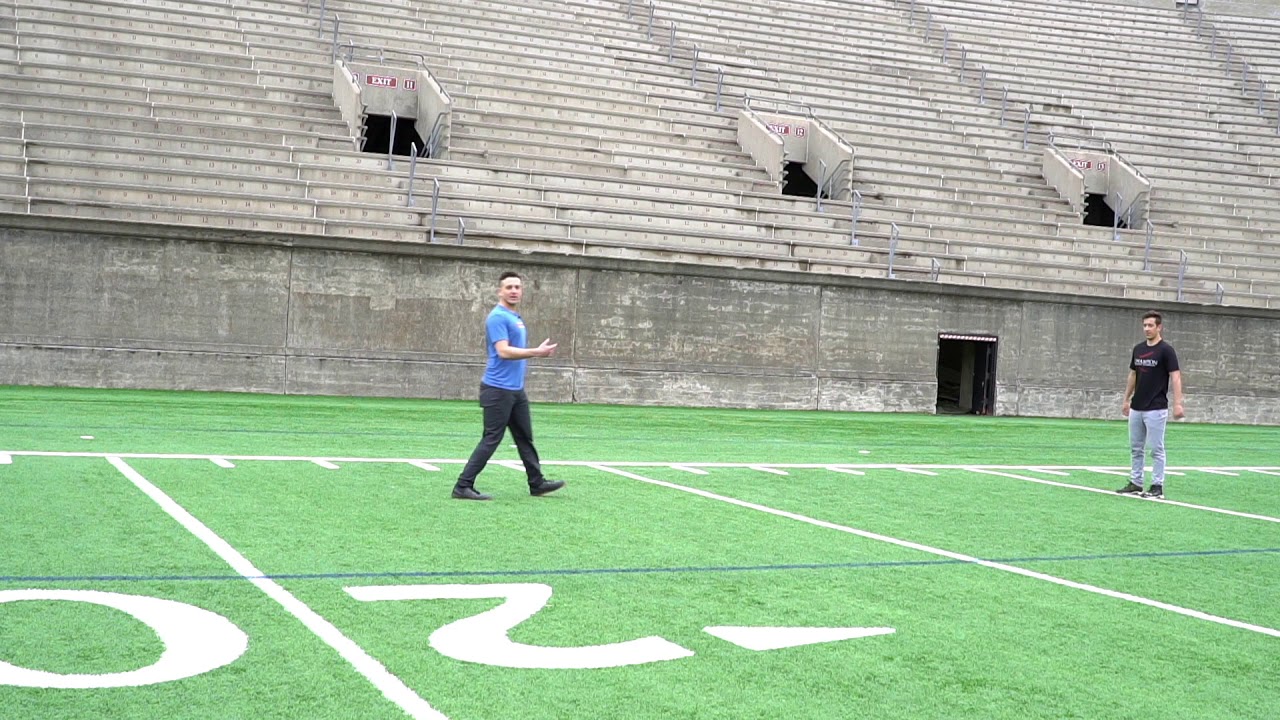 Sprint Reactive Left or Right Drill - YouTube