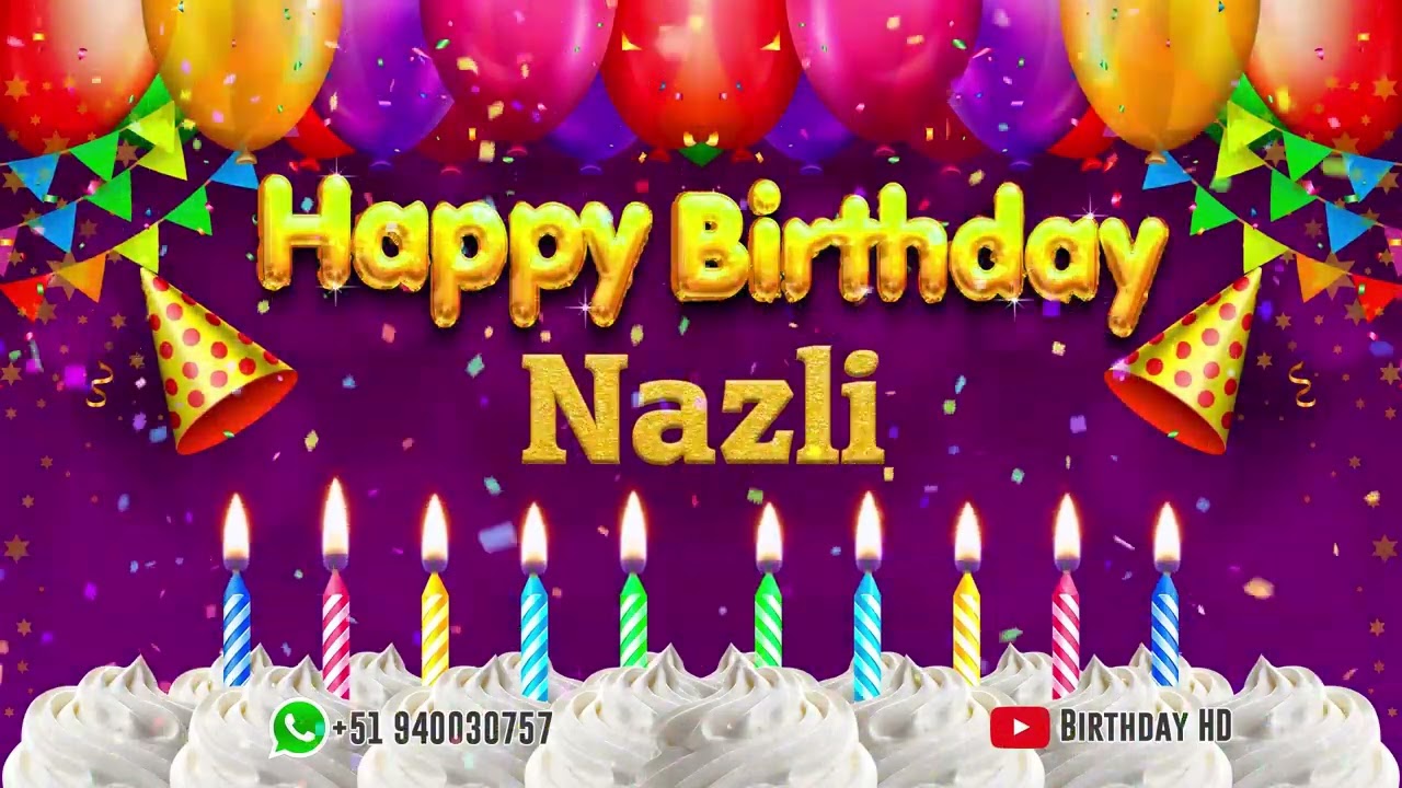 Nazli Happy birthday To You - Happy Birthday song name Nazli 🎁 - YouTube