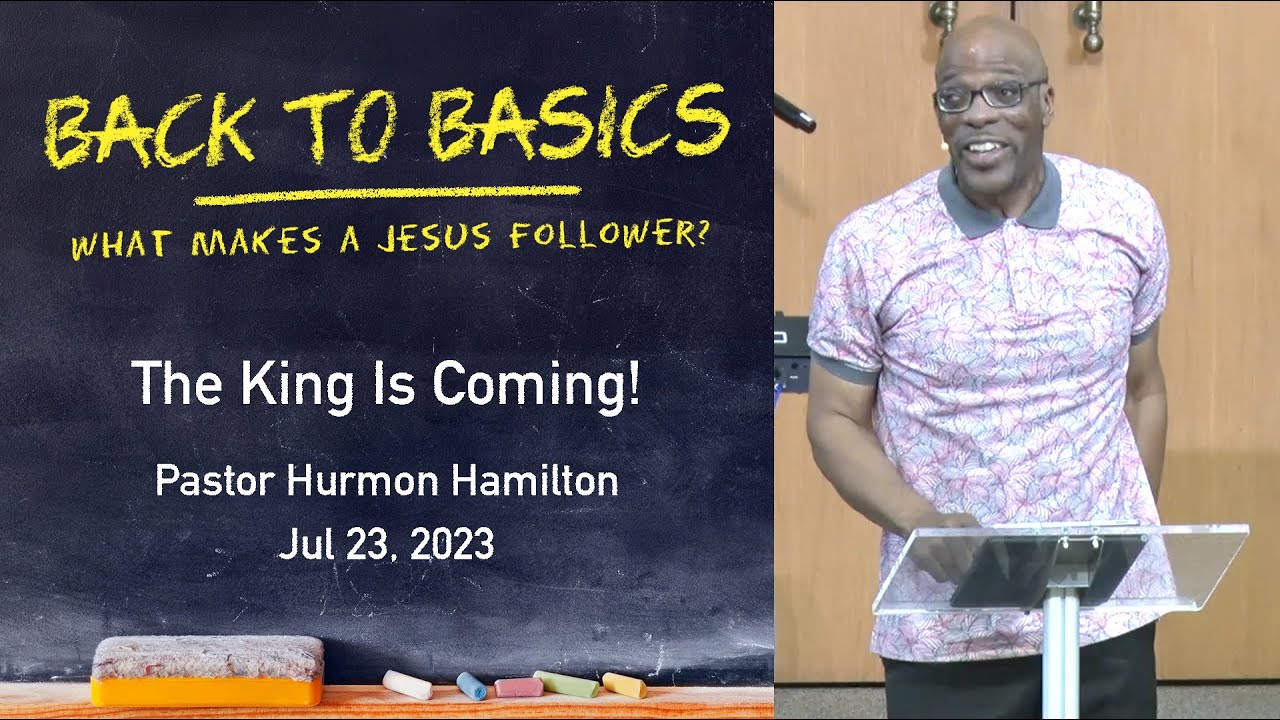 RECORDED LIVE: "The King Is Coming" Pastor Hurmon Hamilton - YouTube