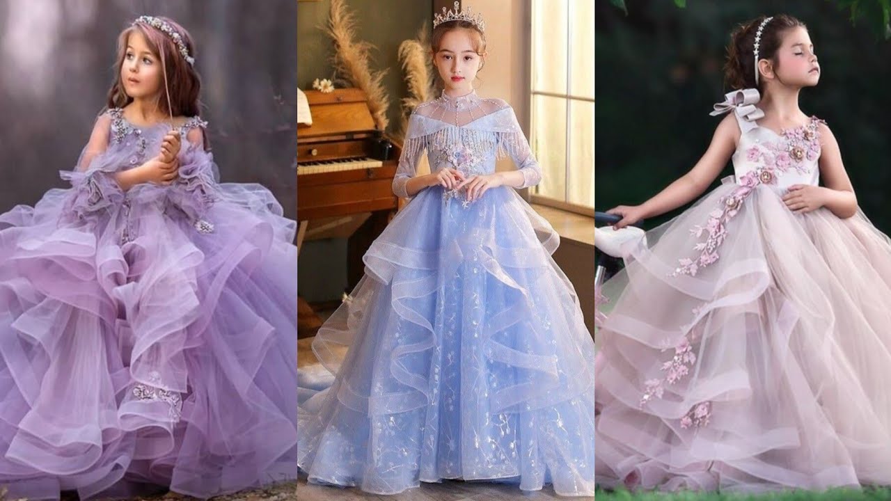 Barbies dress design/ Barbie frock design for girls/ princess Dress ...