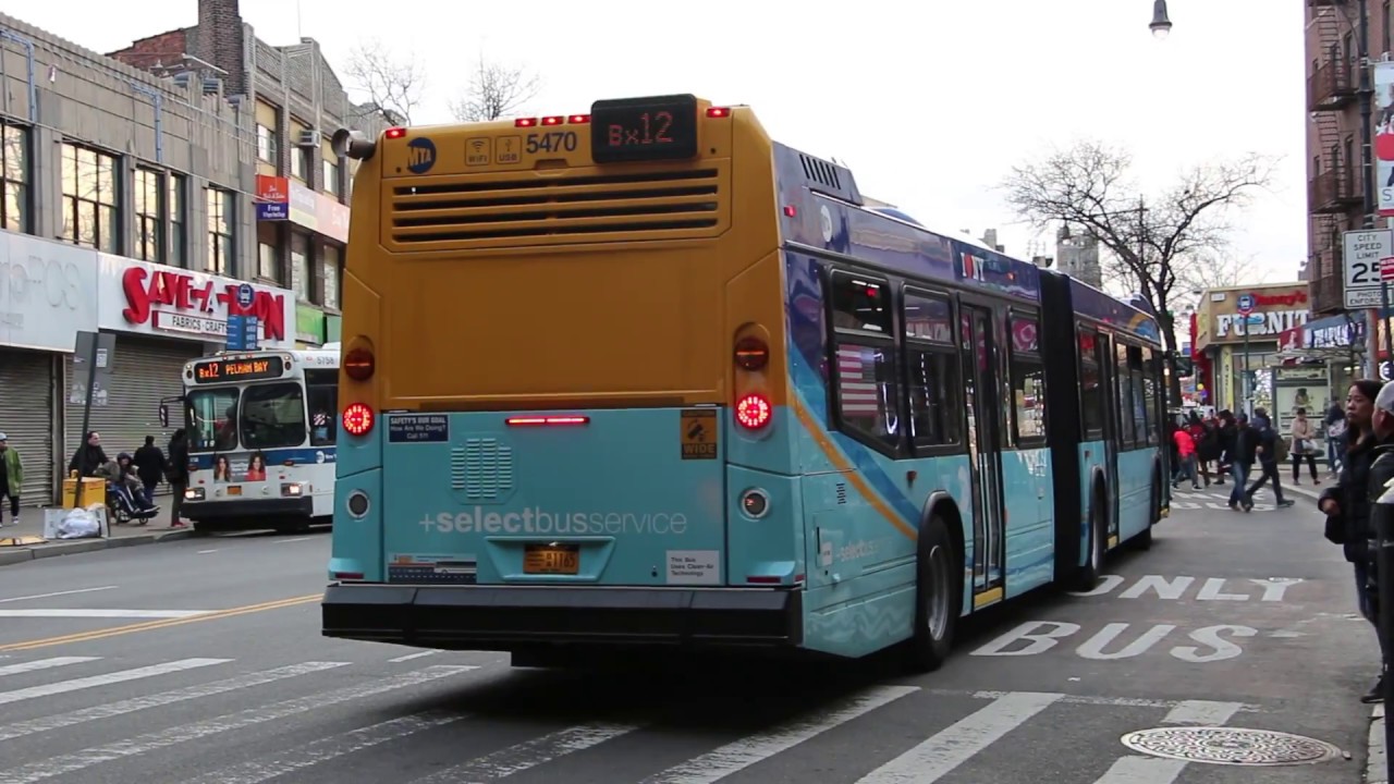 2018 Novabus LFSA #5474 / #5470 on the Bx12 Select Bus Service at ...