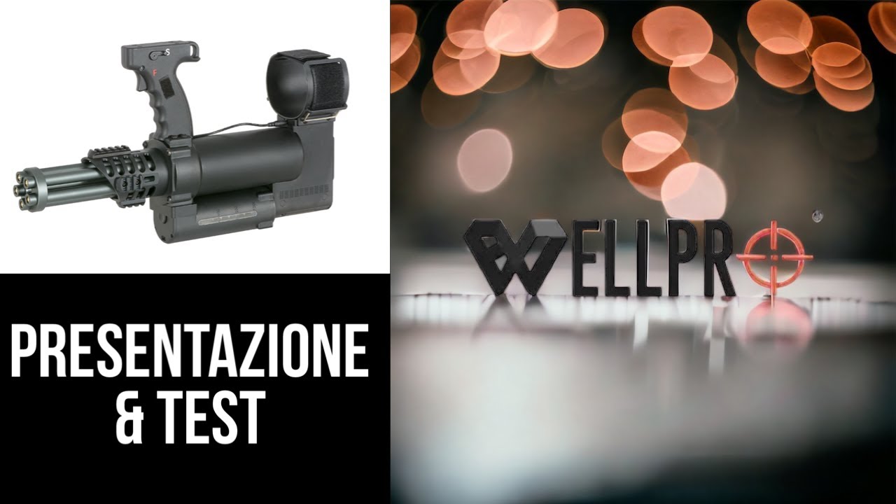Minigun WE23 di Well pro! Presentazione & test - YouTube