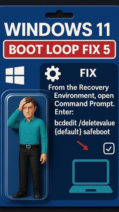 Windows 11 Boot Loop Fix #5 - YouTube