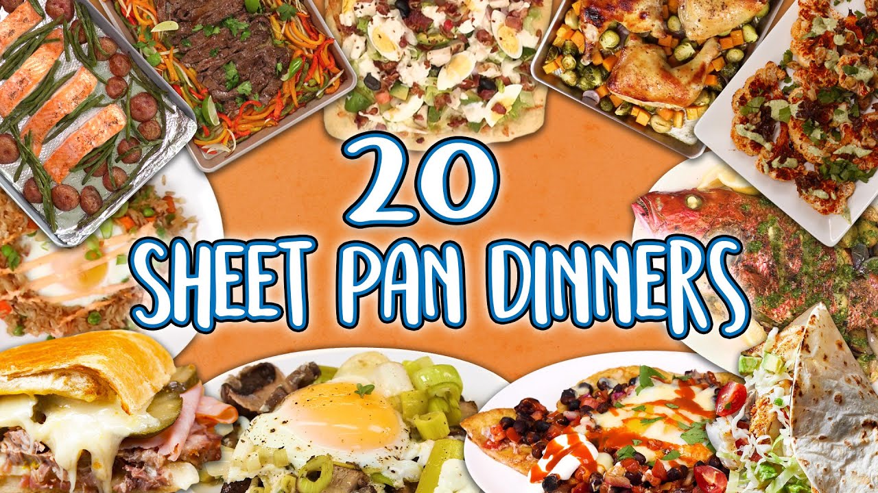 20 Sheet Pan Dinners | Recipe Super Compilation | Well Done - YouTube