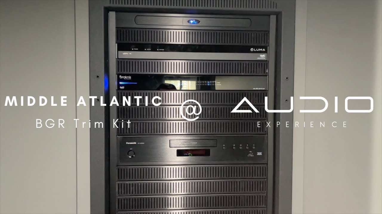 Hide Your Home Theater Audio Rack Screws – Middle Atlantic BGR Trim Kit ...