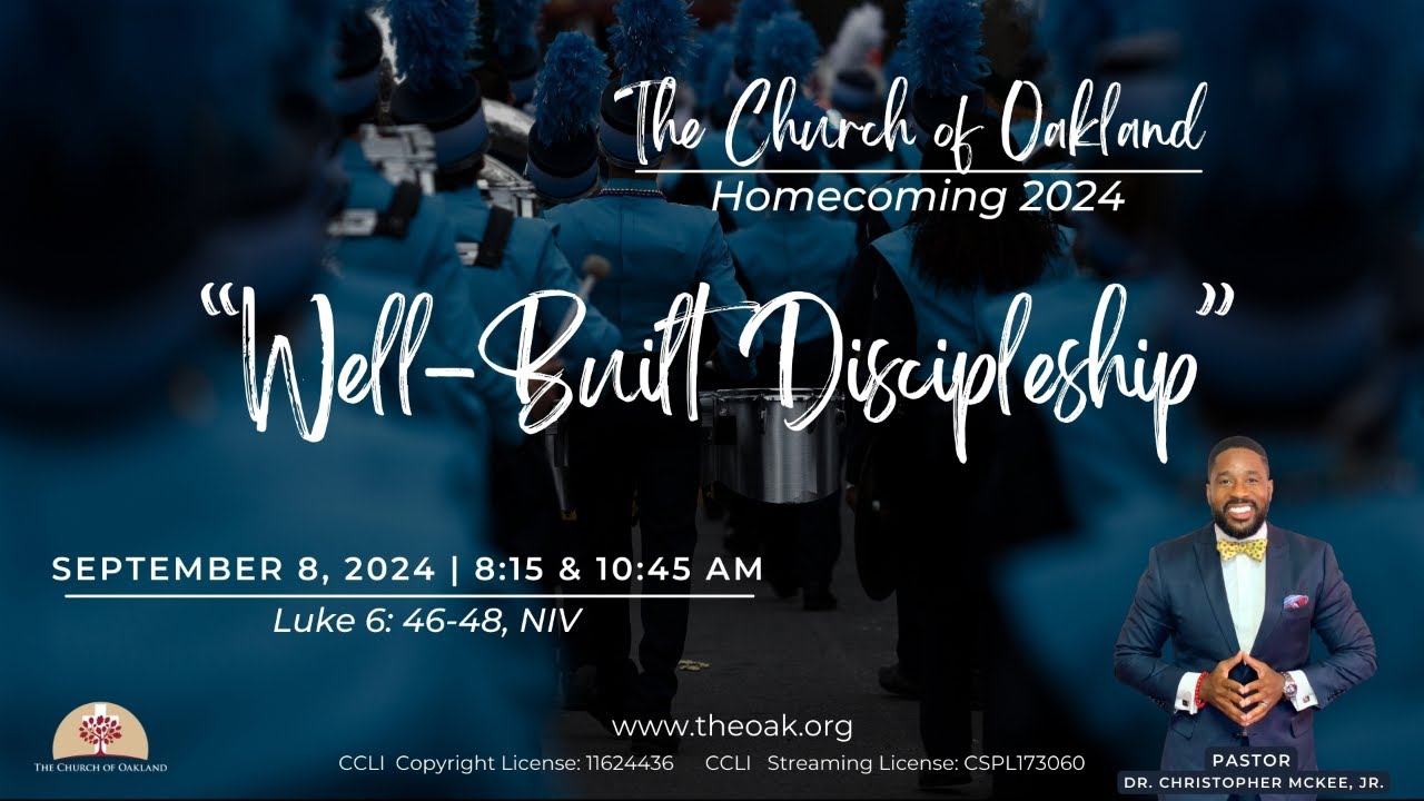 Homecoming 2024: “Well-Built Discipleship” - YouTube
