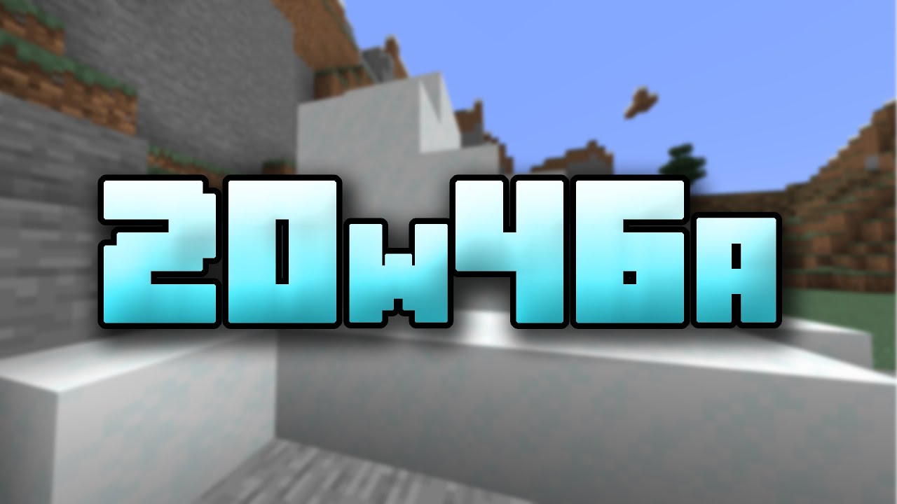 REVIEW 20w46a: POWDER SNOW - Minecraft 1.17 - YouTube