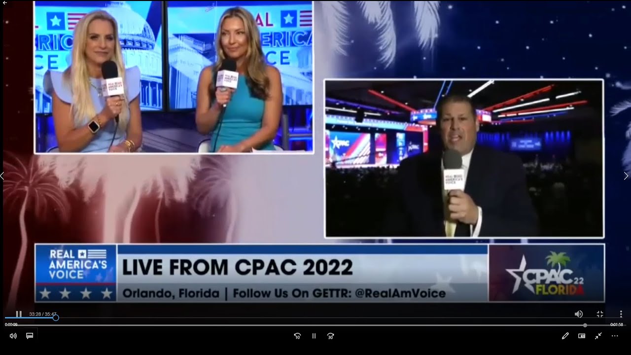Watch David Zere breakdown CPAC2022 Real Americas Voice STRAWPOLL ...