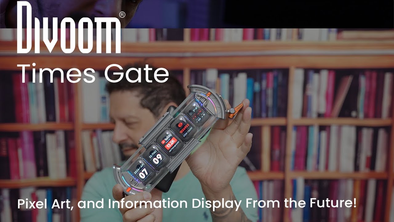 Divoom Times Gate! Pixel Art, and Information Display From the Future ...
