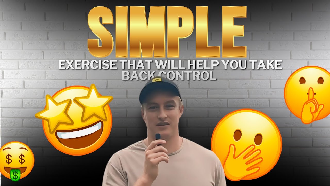 Simple Exercise That Will Help You Take Back Control - YouTube