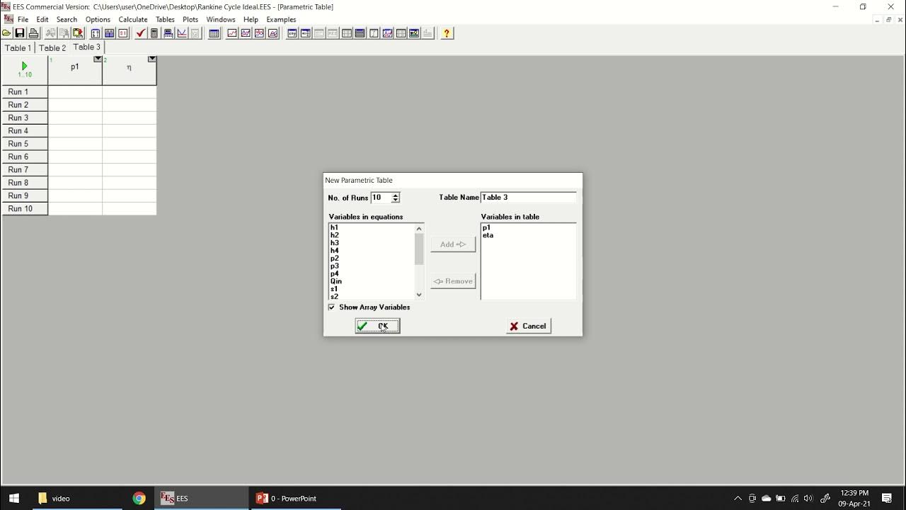 40. EES (Engineering Equation Solver) Setup with crack & Thermodynamics ...