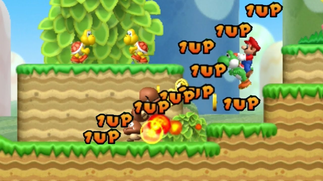 New easier way of getting LOTS OF LIVES in New Super Mario Bros Wii ...