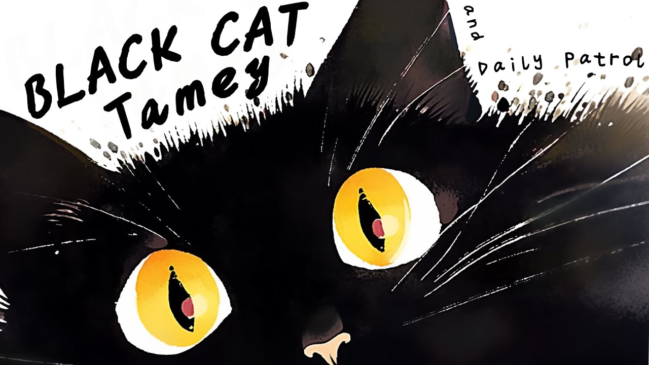 Children's Read Aloud Book | Black Cat Tamey Daily Patrol | For You ...