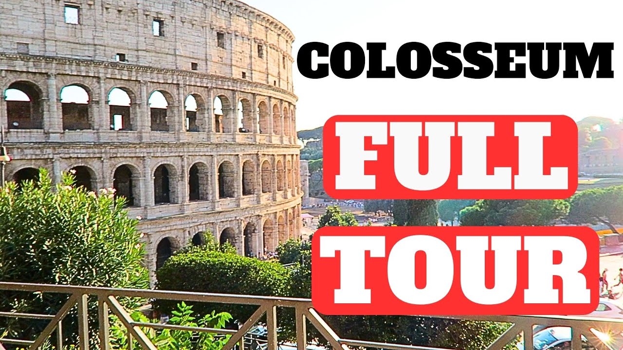 COLOSSEUM FULL TOUR: Underground, Arena Floor and Second Floor - YouTube