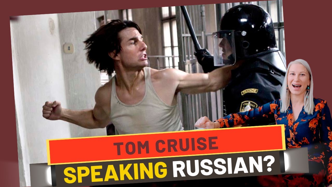 Tom Cruise Speaking Russian | Learn Russian With Actors - YouTube