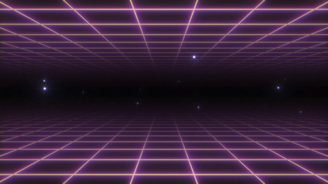 Retro Grid Space Loop 2 - YouTube
