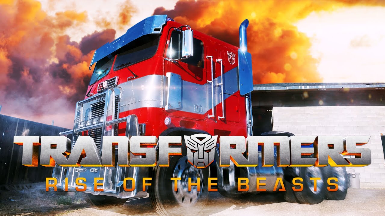 Behind The Scenes with Optimus Prime | First Test Drive | Paragon ...