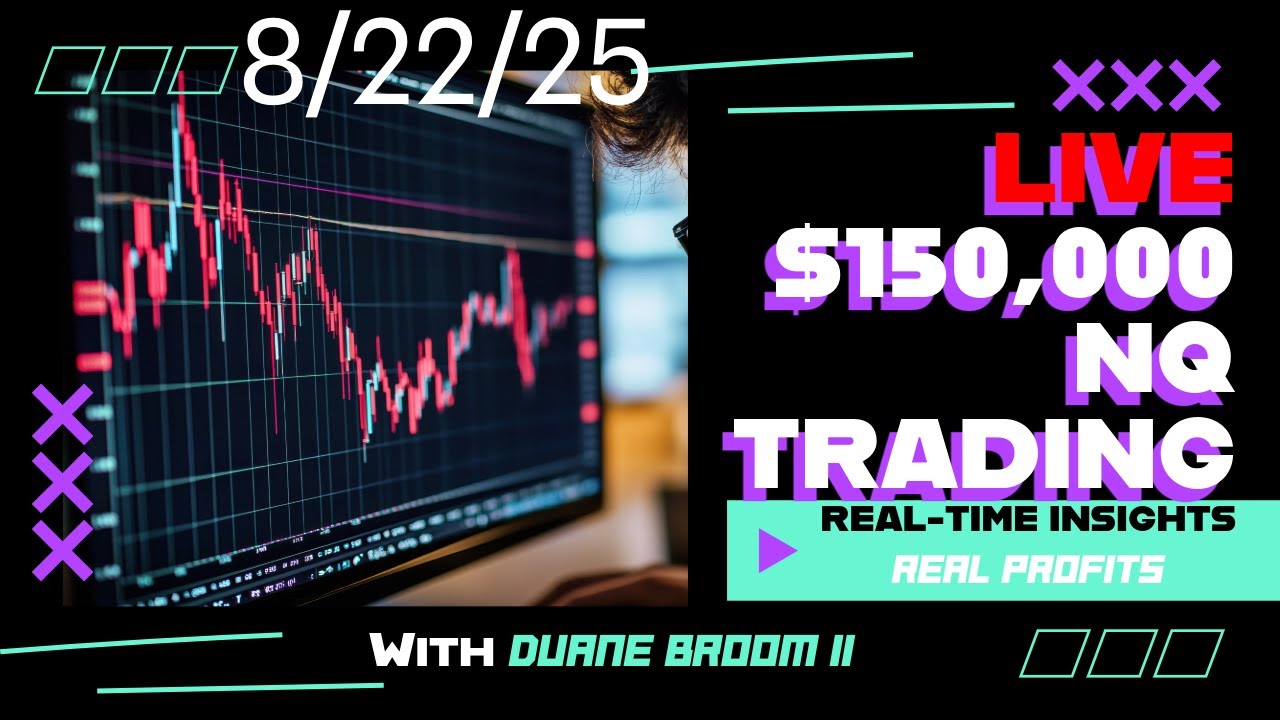 LIVE Futures Day Trading the Nasdaq $200,000| Legacy Wealth Society in ...