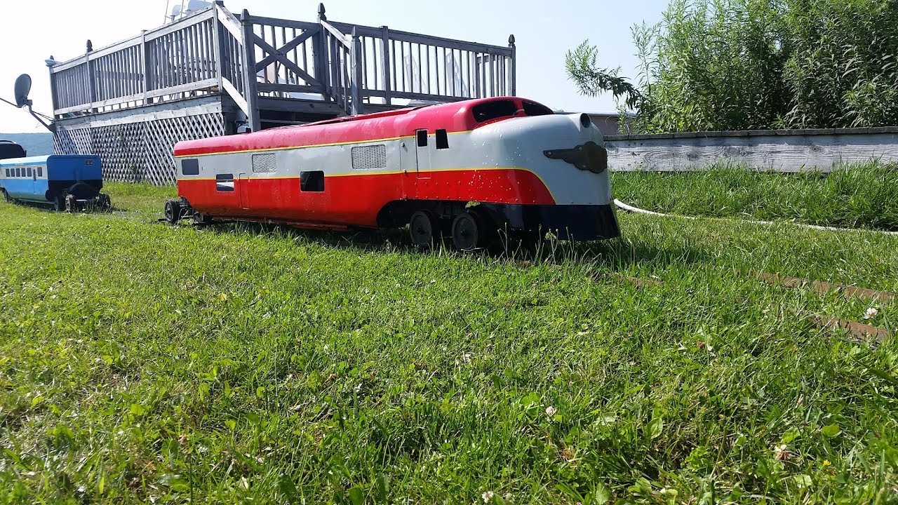 Miniature Train Company E-10 First Test Run - YouTube