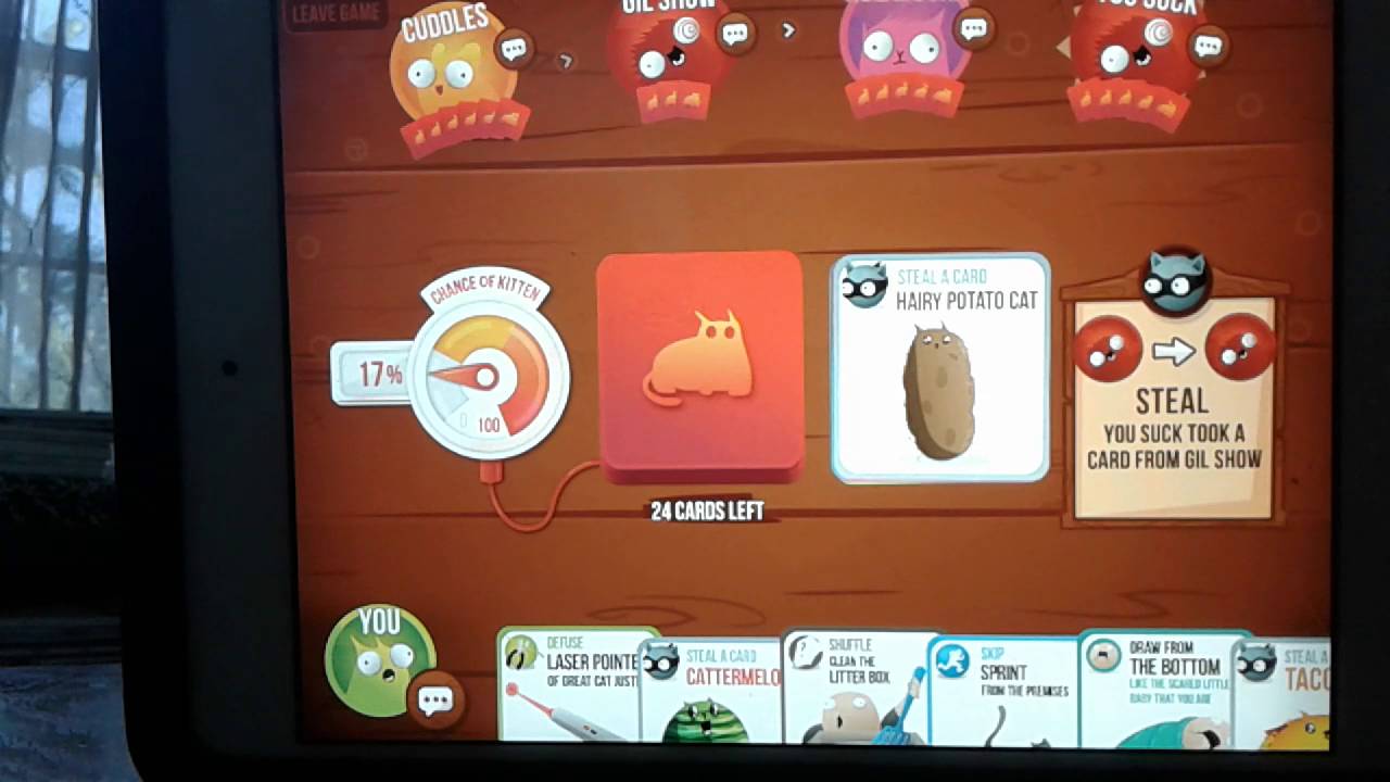 Exploding kittens - YouTube