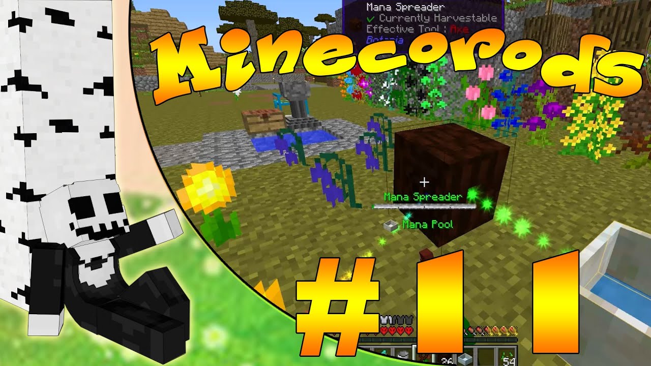 Minecorods || Ep 11 || Mana! || Minecraft, hardcore, mods - YouTube