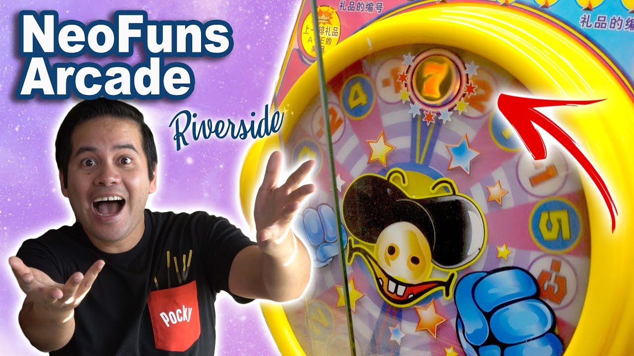 Can we beat this crazy Japanese arcade game at NeoFuns? - YouTube