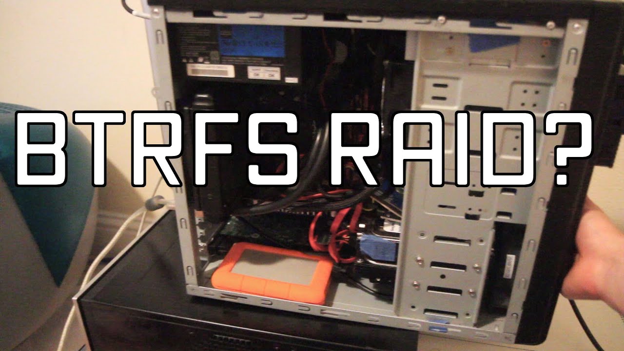 Setting Up A Server And Setting Up A Btrfs Raid 5 Youtube