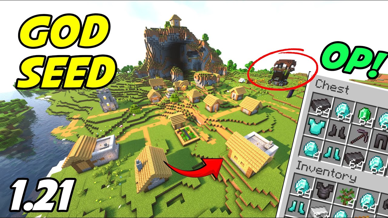 🔥(God Seed) For Minecraft 1.21 Bedrock And Pocket Edition | Seed ...