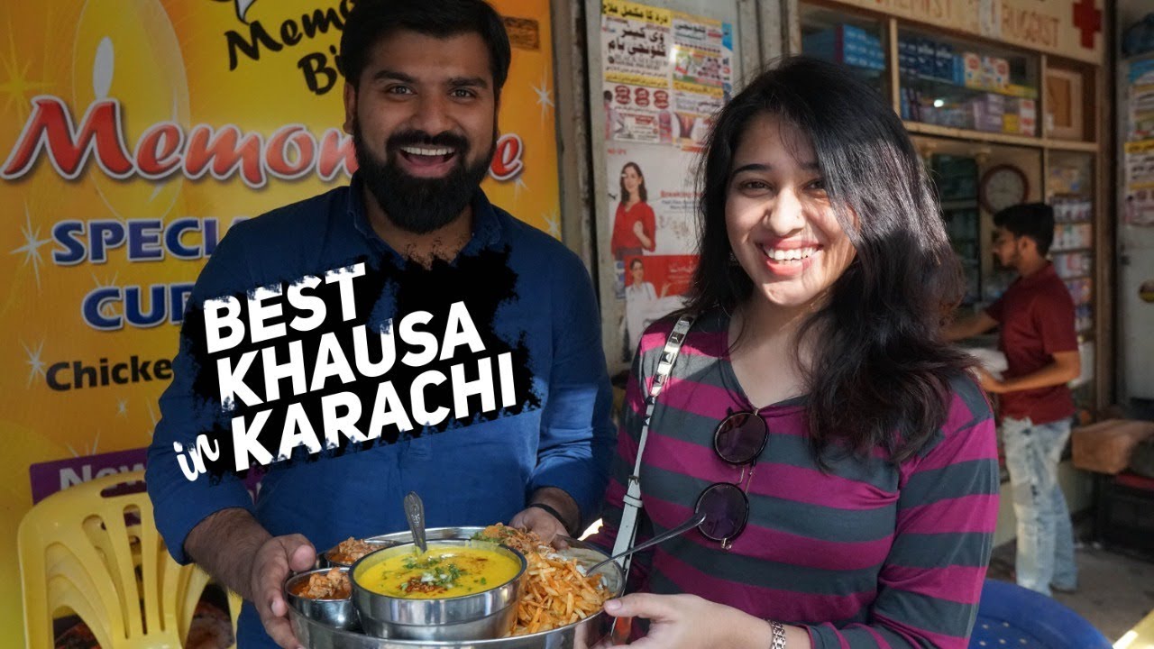 BEST KHAUSA IN KARACHI. - YouTube
