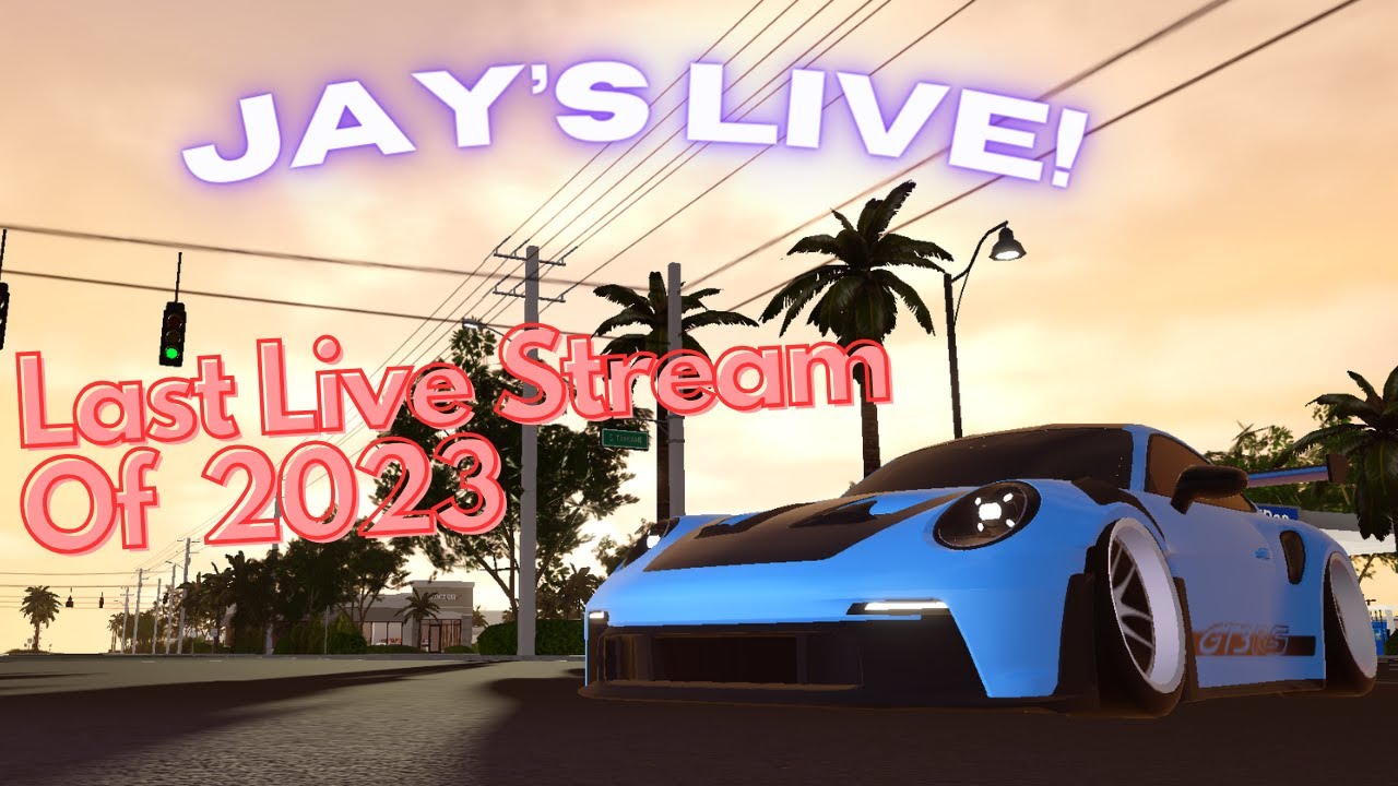 LAST Stream Of 2023 Live Countdown | Playing Roblox, Giveaways ...