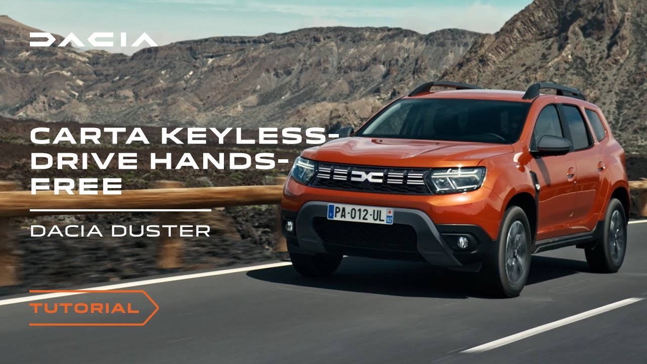 Dacia Duster 2023: come usare la carta Hands-free - YouTube