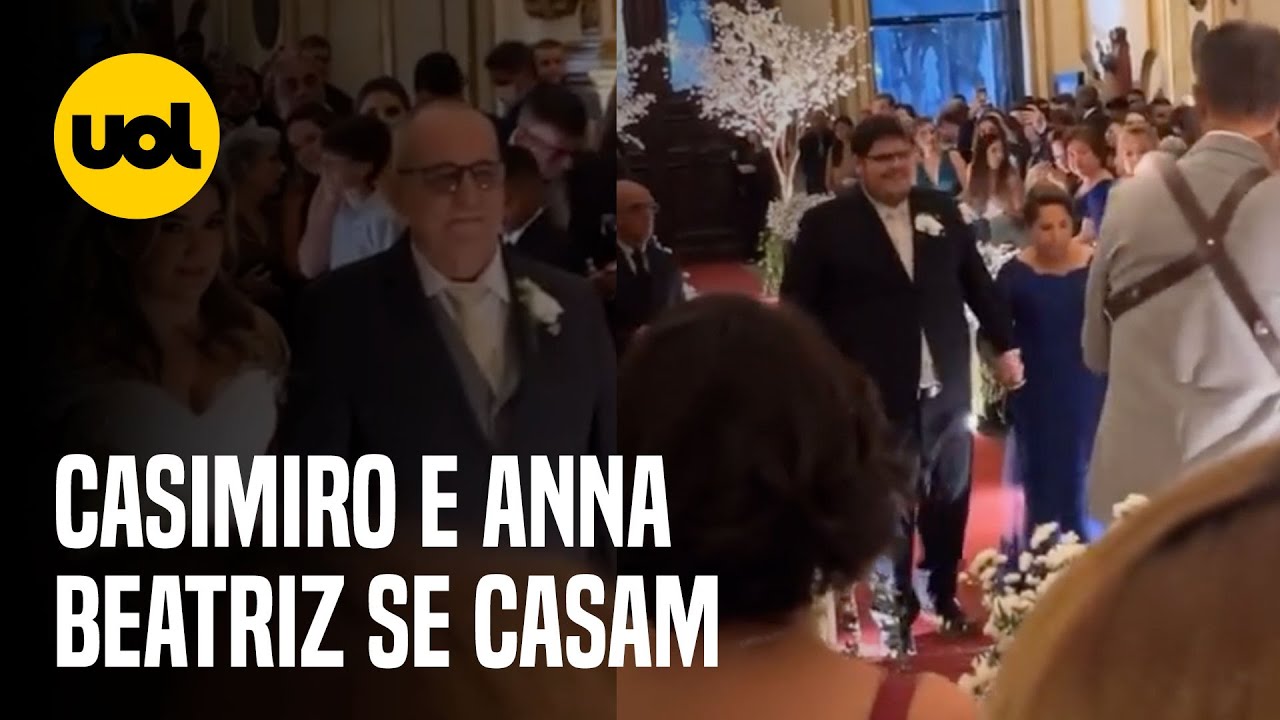 CASIMIRO e ANNA BEATRIZ se casam no Rio de Janeiro - YouTube