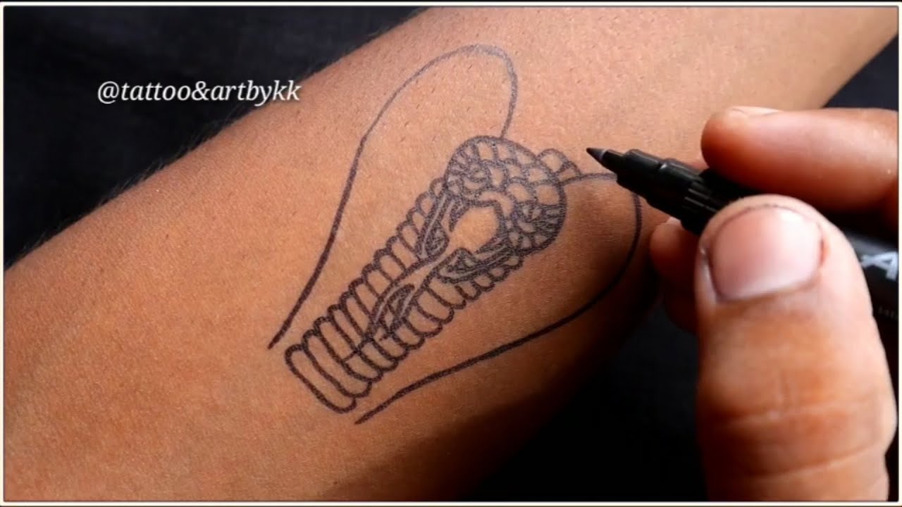 How To Make Temporary Snake Tattoo At Home With Pen YouTube how-to-make-temporary-snake-tattoo-at-home-with-pen-youtube