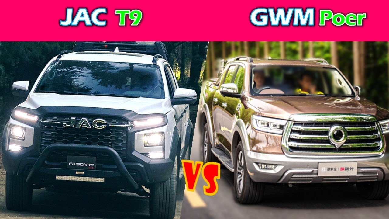 🇲🇽 JAC T9 vs Great Wall POER 2024 MX | Vary Topics - YouTube