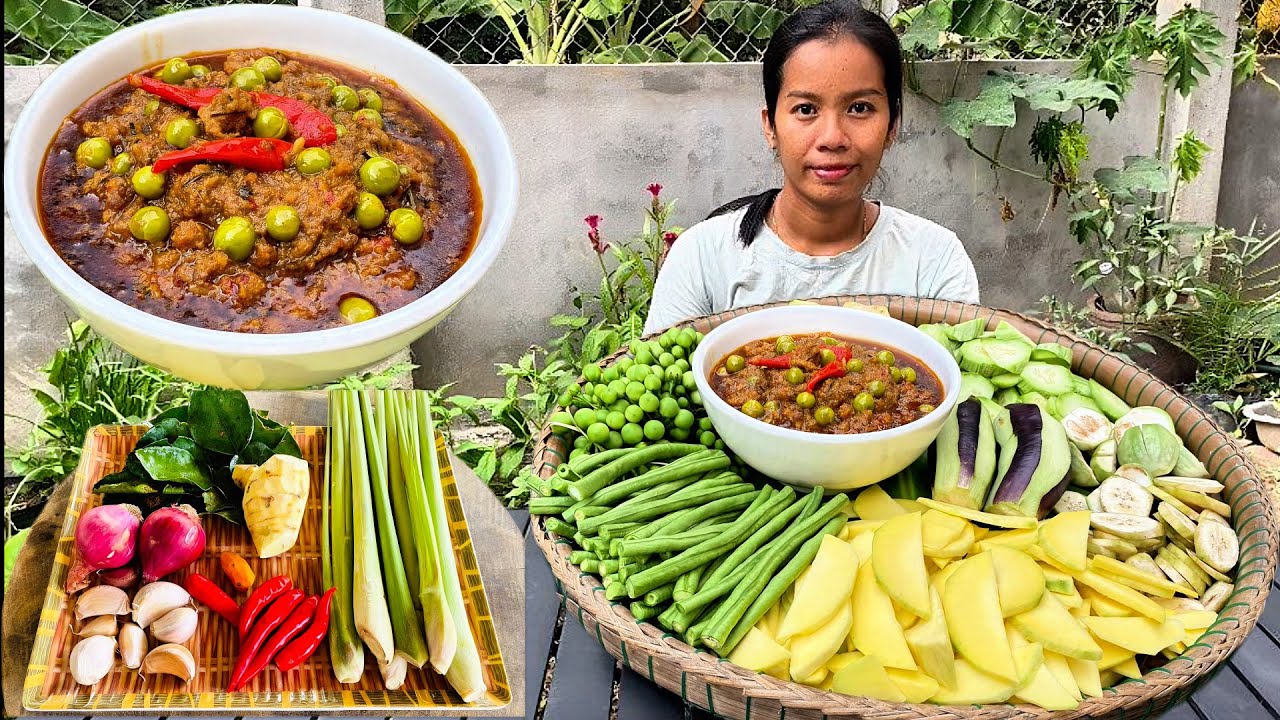 របៀបធ្វើប្រហុកខ្ទិះ Prahok Ktis - YouTube