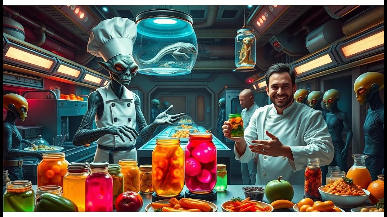 The Galactic Kitchen Showdown: Alien Disdain Meets Human Taste || Sci ...