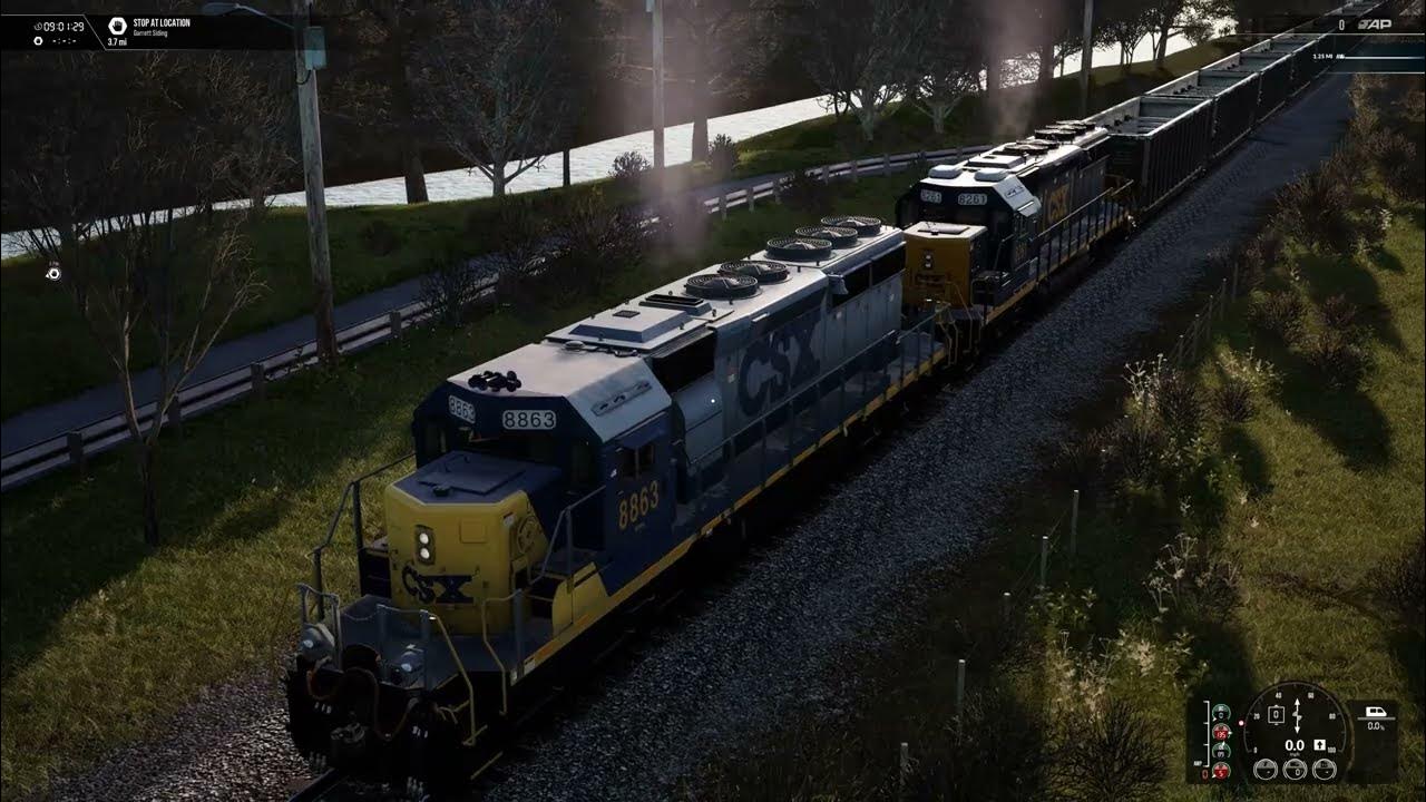 Train Sim World 4 - EMD SD40-2 - Shaw Mine Local - 4K UHD - YouTube