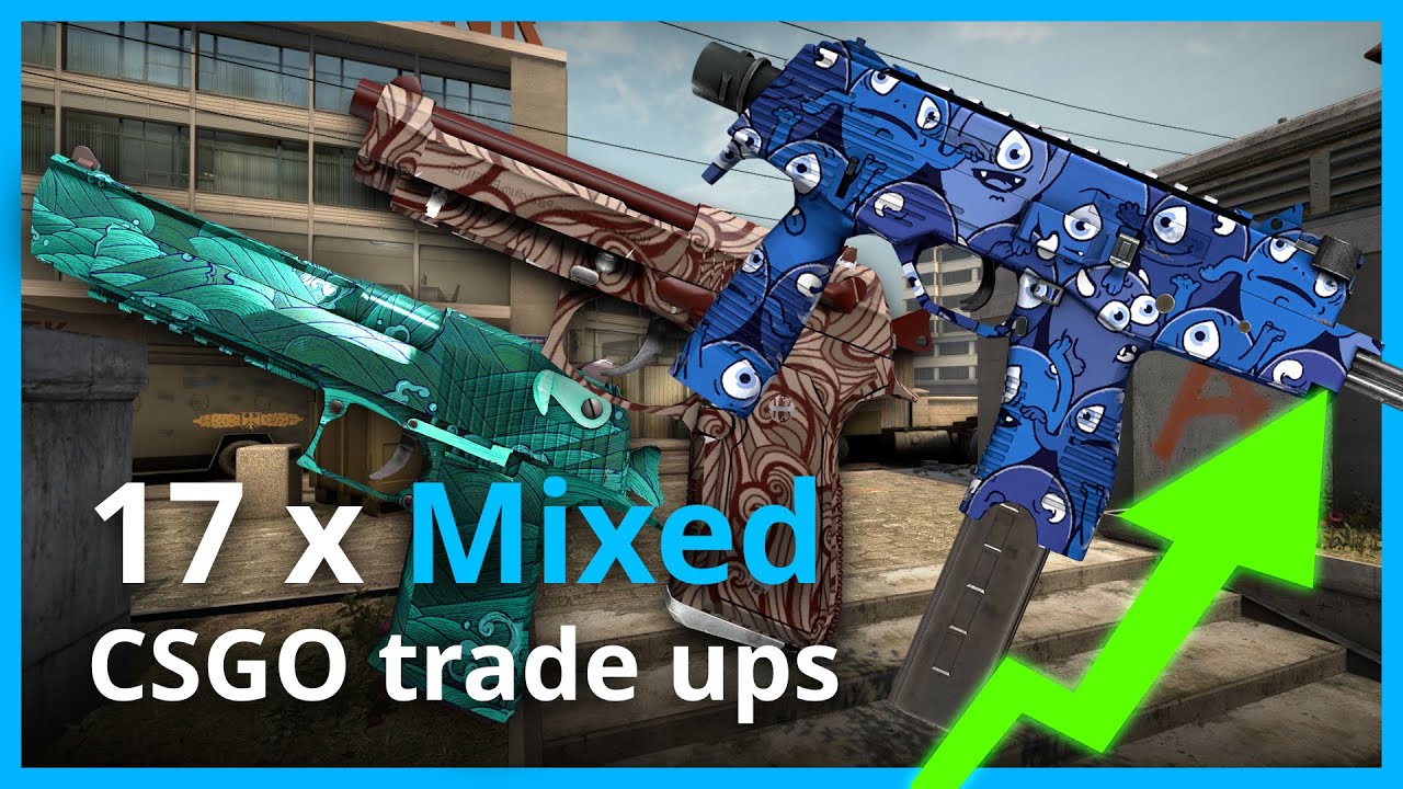 17 x Mixed CSGO Trade ups | Spamming cheap tradeups! - YouTube